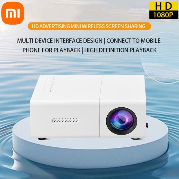 Jual Xiaomi MINI Projector Portable Home Theater Smart TV Laser Beamer ...