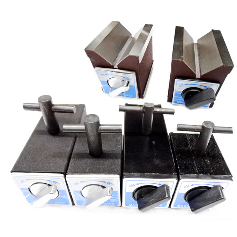 Jual BEST 6T 8T 10T 12T V 7K type Magnetic Base Dial Indicator Stand ...