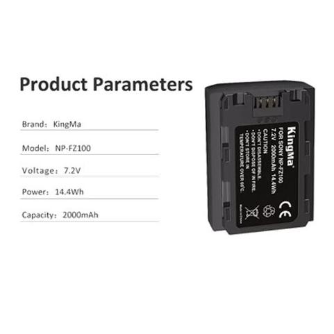 Jual Promo Baterai KINGMA for Sony NP-FZ100 ALPHA A7 MARK III, ALPHA A7R3 COD | Shopee Indonesia