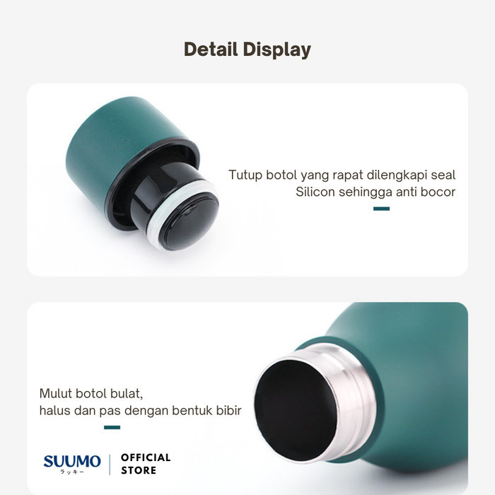 Jual SUUMO TUMBLER STAINLESS STEEL 304 OLAHRAGA GAYA KOREA 550ML | Shopee Indonesia