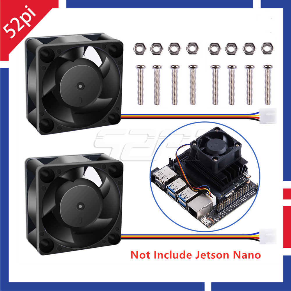 Jual BEST 52Pi New 2PCS PWM Speed Adjustment 4PIN Dual Ball Bearing ...