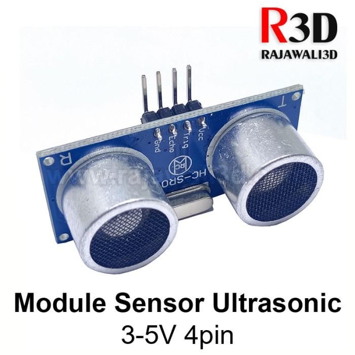 Jual Sensor Ultrasonic Module Modul Sensor Ultrasonik 3-5v 4Pin HC-SR04+ | Shopee Indonesia