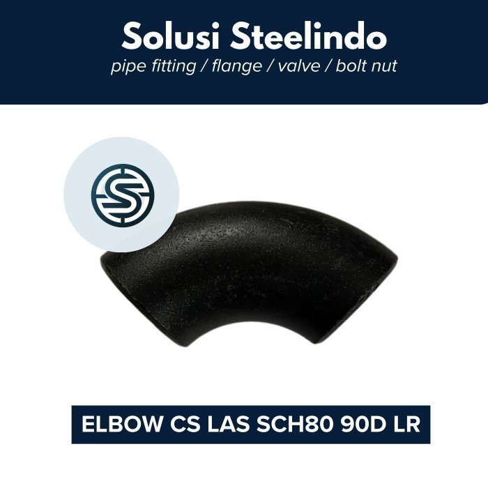 Jual ELBOW CS LAS SCH80 90D LR 2 1/2" ( 2 1/2 Inch ) DXN | Shopee Indonesia