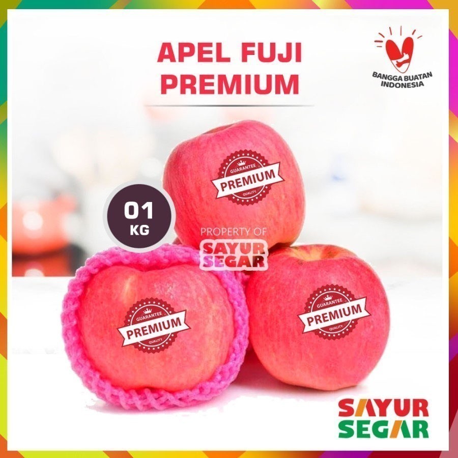 Jual Buah Apel Fuji Premium [1000G] | Shopee Indonesia