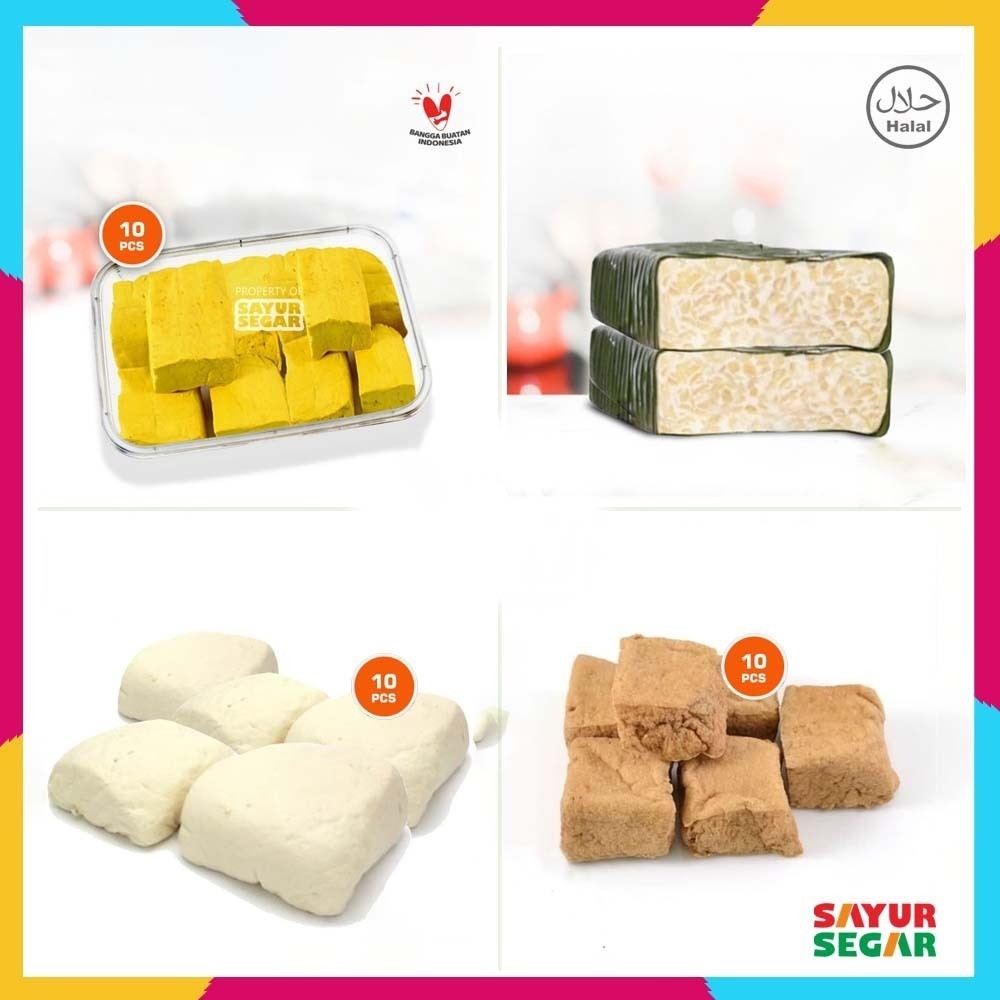 Jual Anek Tahu & Tempe Fresh | Tempe / Tempe Jumbo / Tahu Bandung ...