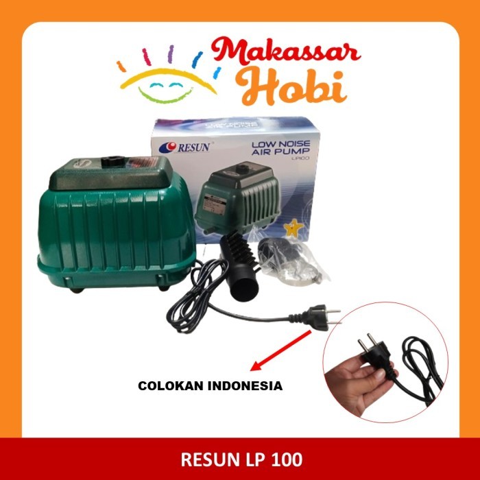 Jual RESUN LP-100 Aerator Pompa Udara Kolam Ikan Aquarium Air Pump ...