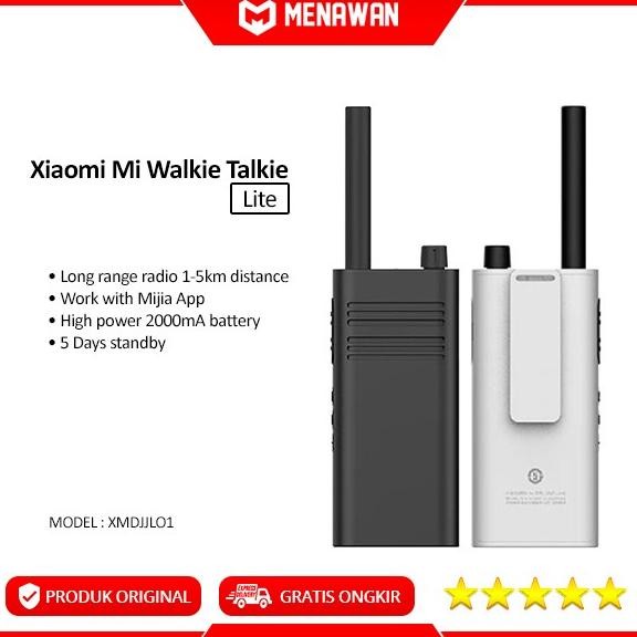 Jual Xiaomi Mi Walkie Talkie Lite HT Intercom Mijia Smart Walkie Talkie ...