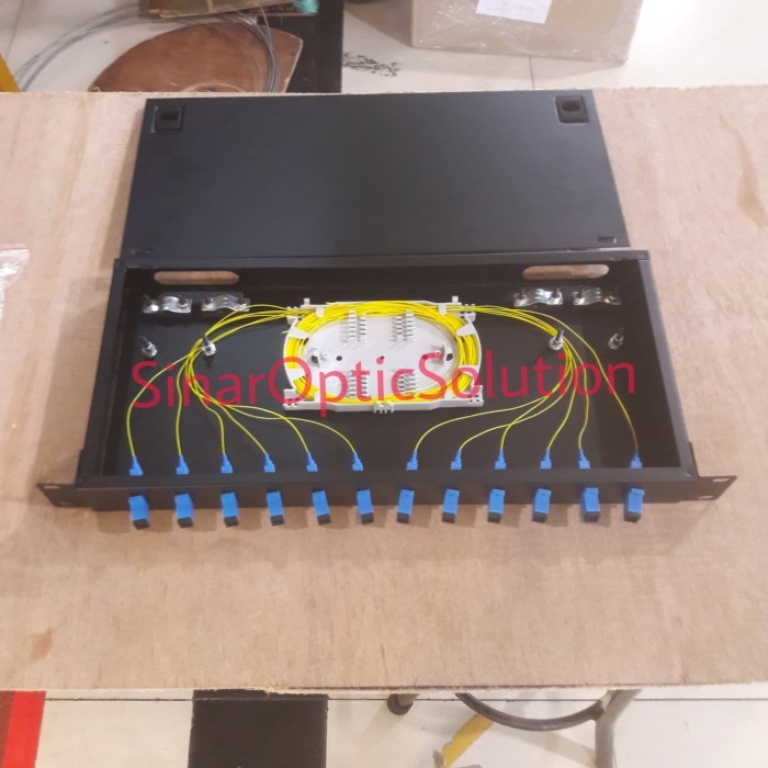 Jual otb rack 12 core SC / otb 12 core sc upc lengkap | Shopee Indonesia