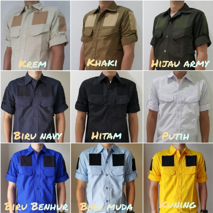Jual Kemeja Tactical Partai PDIP Kualitas Premium | Shopee Indonesia
