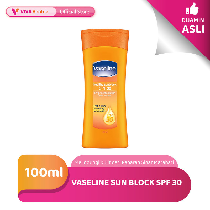 Jual Vaseline Healthy Sun Block SPF 30 (100 ml) | Shopee Indonesia
