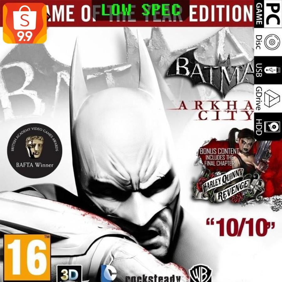 Jual batman arkham city game of the year edition pc full version/game ...