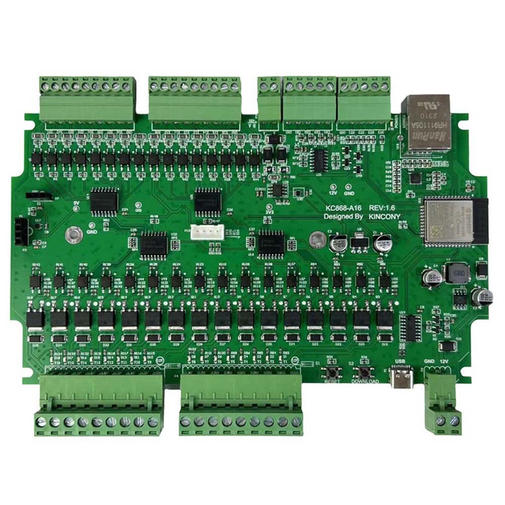 Jual YEMAR ESPHome Home Assistant ESP32 Relay Switch Board A16 MQTT TCP Web HTTP Tuya Tasmota ...