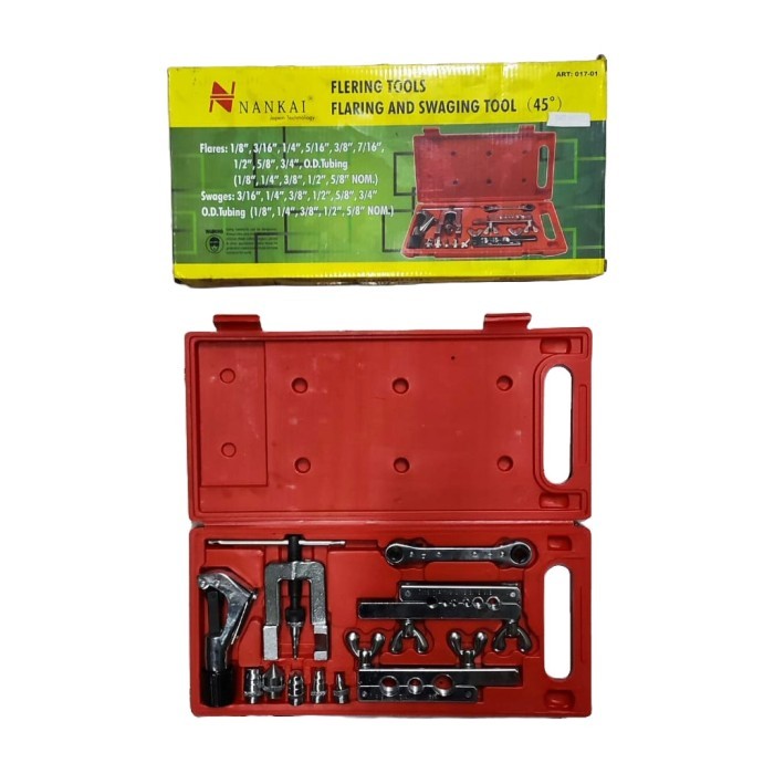 Jual Flaring & Cutting Pipa AC Set 1/8 - 3/4 Inch Nankai TK-11 | Shopee ...