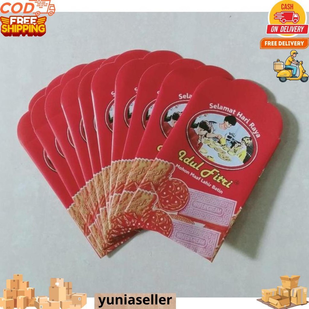 Jual Amplop Lebaran Viral - Angpao Thr Snack - Amplop Idul Fitri Motif ...