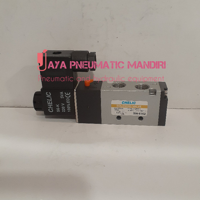 Jual Solenoid Valve Type : Sw 6102 Fort Size : 1/4" Chelic | Shopee Indonesia