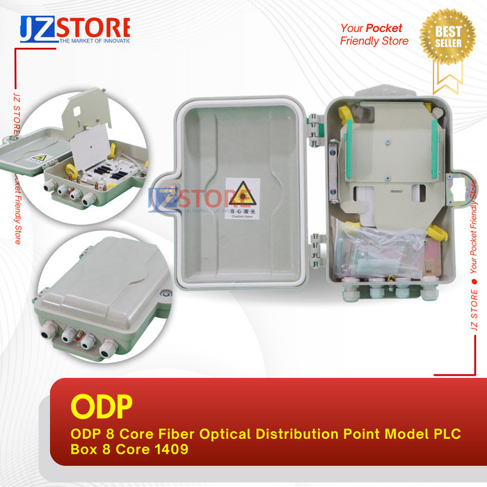 Jual HARGA DISC - ODP 8 Core Fiber Optical Distribution Point Model PLC ...