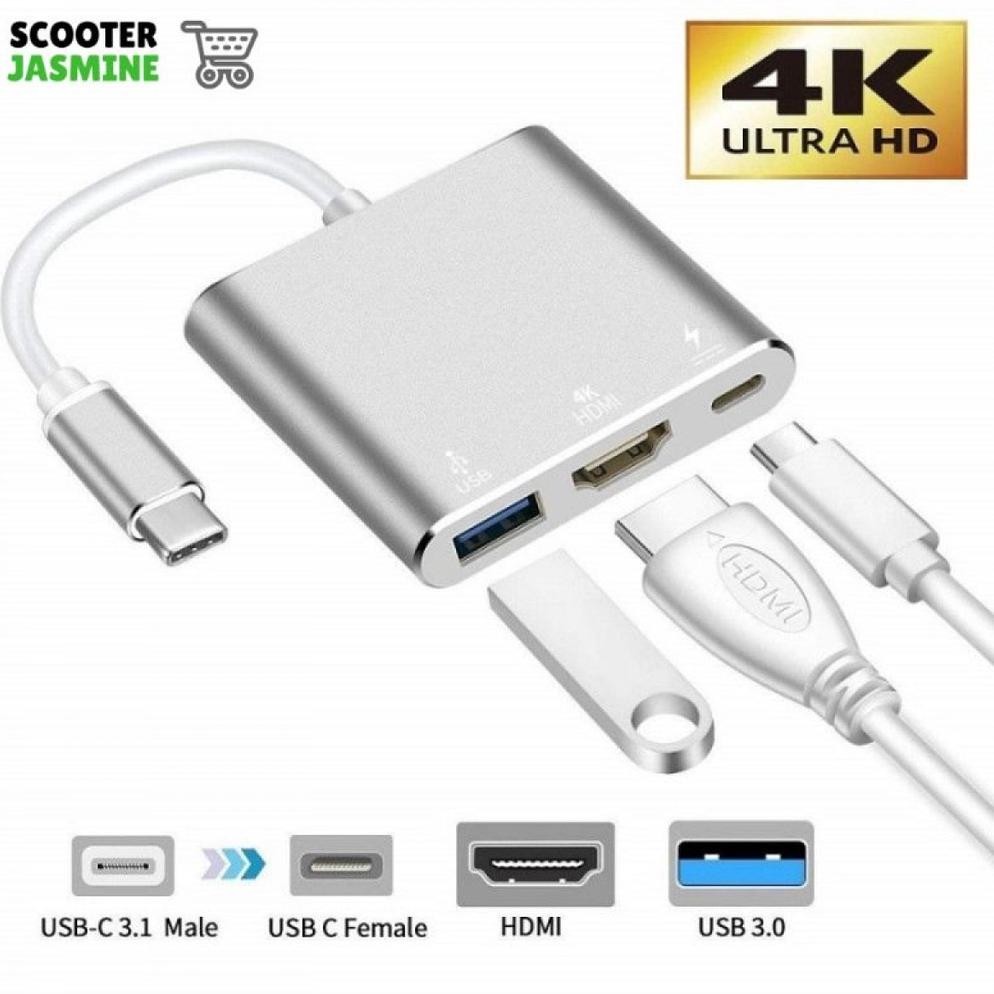 Jual Samsung Dex USB-C Hub HDMI USB C Adapter Monitor Macbook Type C ...