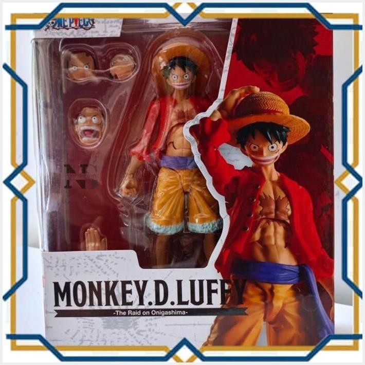 Jual [GUN] S.H.FIGUARTS SHF MONKEY D LUFFY ONE PIECE THE RAID ON ...