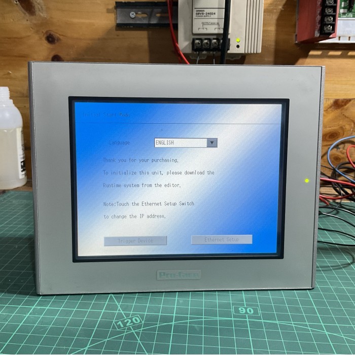 Jual HMI PROFACE AGP3400-T1-D24-M 99% BARU MINUS DUS GA ADA | Shopee ...