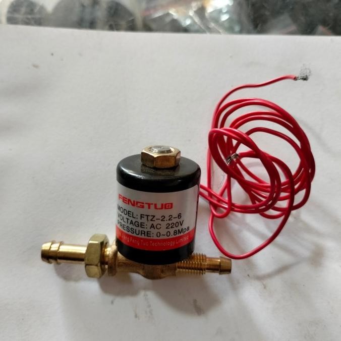 Jual selenoid valve AC 220v/230v untuk di mesin las tig / argon ...
