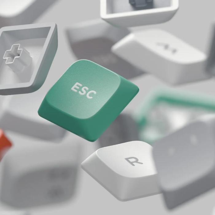 Jual nuphy air75 v2 wireless mechanical keyboard computer keycaps mouse ...