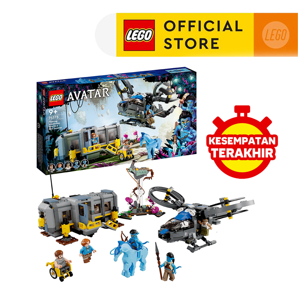Jual LEGO Avatar 75573 Floating Mountains: Site 26 & RDA Samson (887 ...