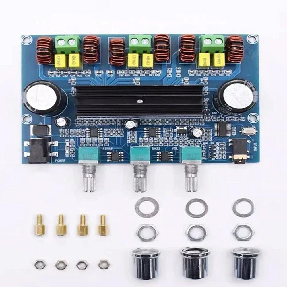 Jual New 2*50W+100W Bluetooth 5.0 TPA3116D2 Power Subwoofer Amplifier Board 2.1 Channel TPA3116 ...