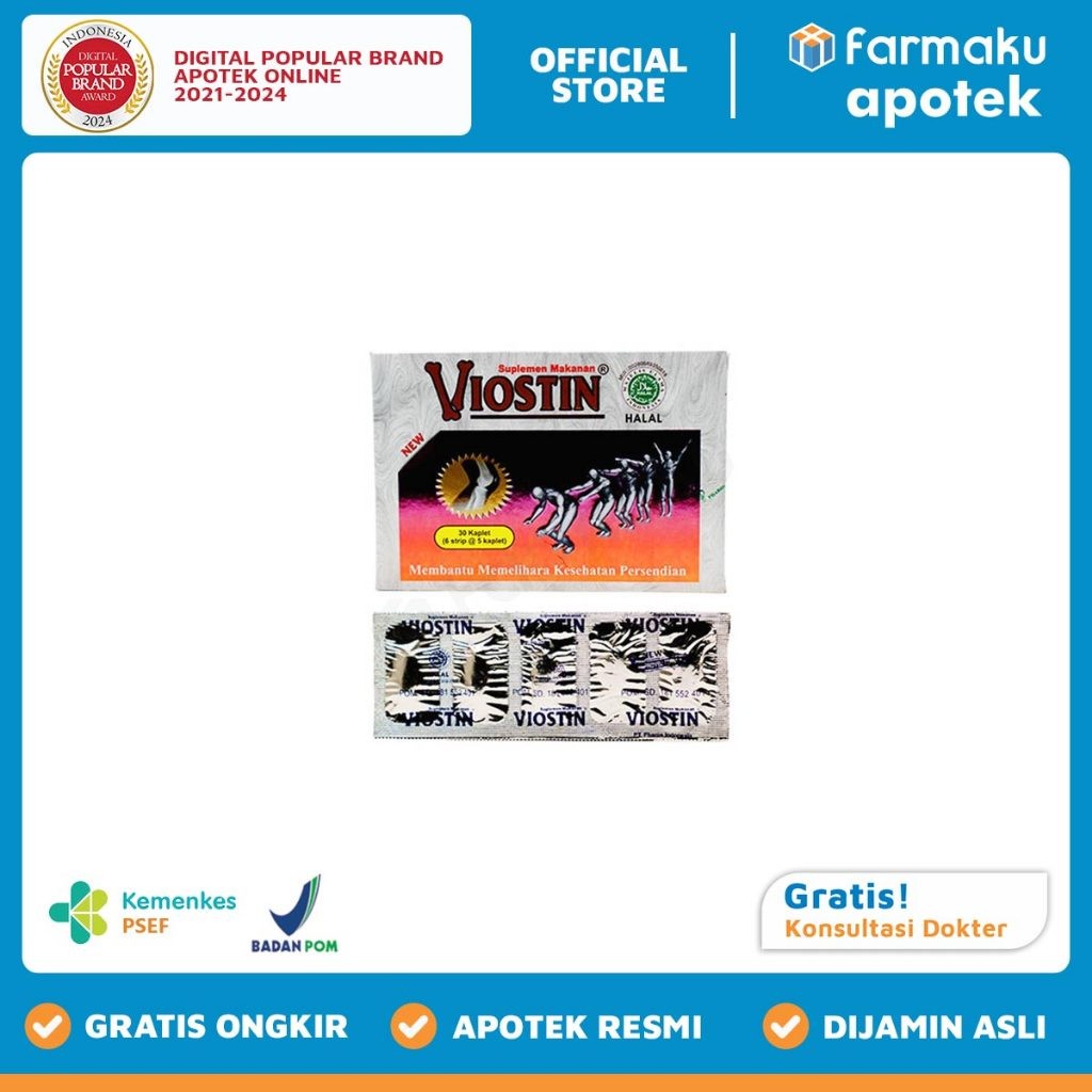 Jual Viostin DS Strip 5 Tablet - PSG | Shopee Indonesia