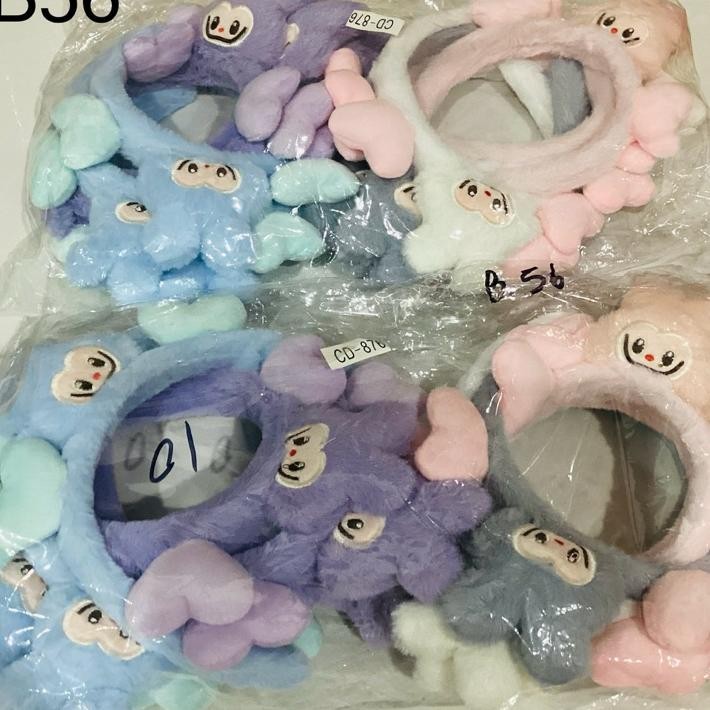 Jual Luinan B56B57B68B44 Bando Labubu Lovebando Labubu Epala Dua Bear ...