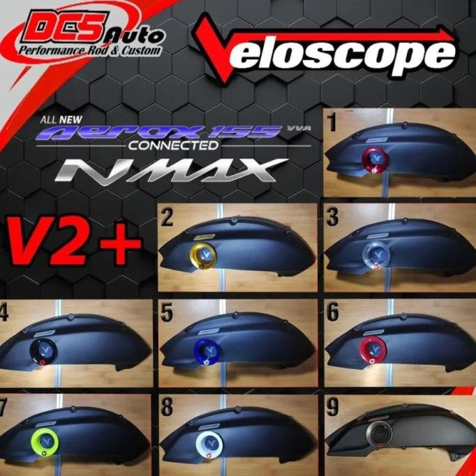 Jual Veloscope V2+ For New Nmax All New Aerox Conected Original Dan ...