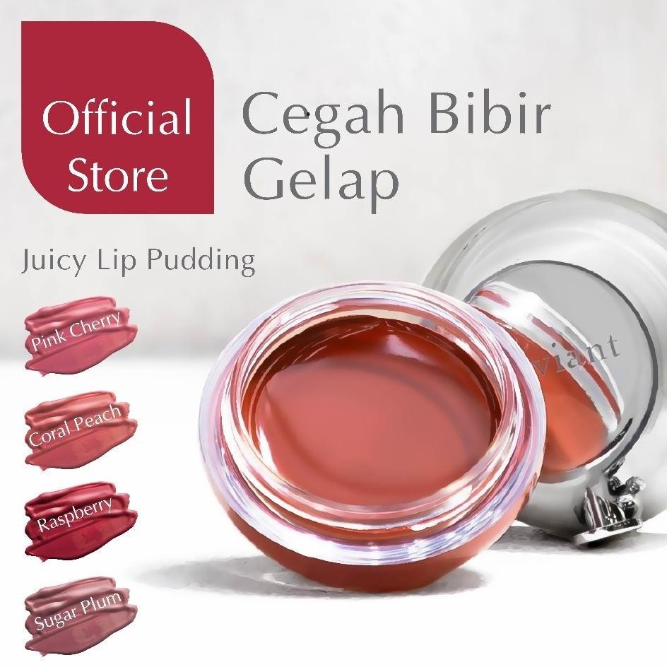 Jual Cleviant Juicy Lip Pudding Tinted Balm Uv Protector Melembaban Bi ...