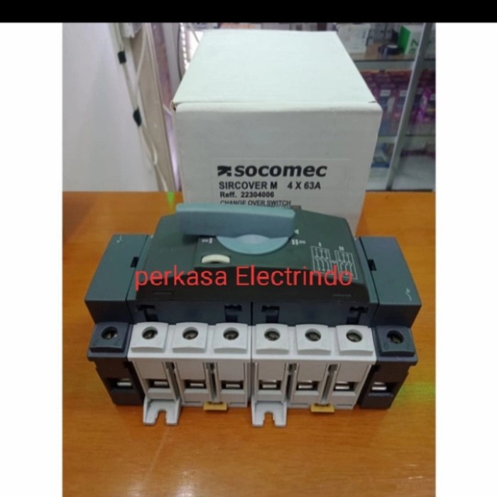 Jual COS Change Over Switch / OHM Saklar 4P 63A Sirco M SOCOMEC ...