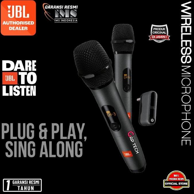 Jual Sale Jbl Wireless Microphone / Wireless Mic / Wireless Two ...
