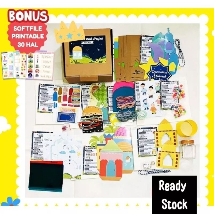 Jual New! Rayya Craft Project aktifitas hari lebaran ramadhan idul ...