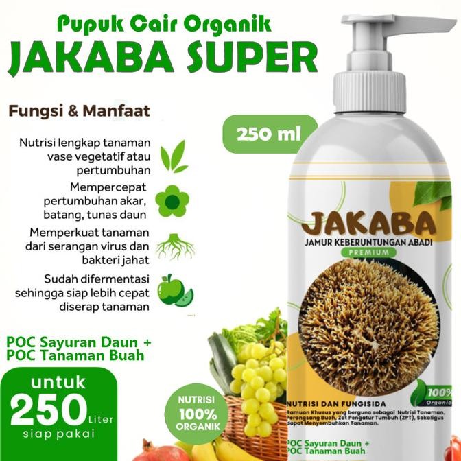 Jual PREMIUM Jakaba Super POC Penyubur Tanaman Buah Akar | Shopee Indonesia