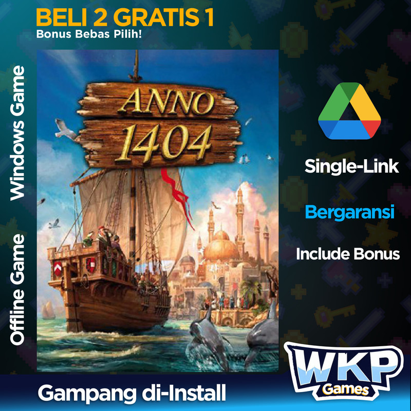 Jual Anno 1404 History Edition - PC Game - LINK DOWNLOAD - GAME LAPTOP - (Beli 2 Gratis 1 ...