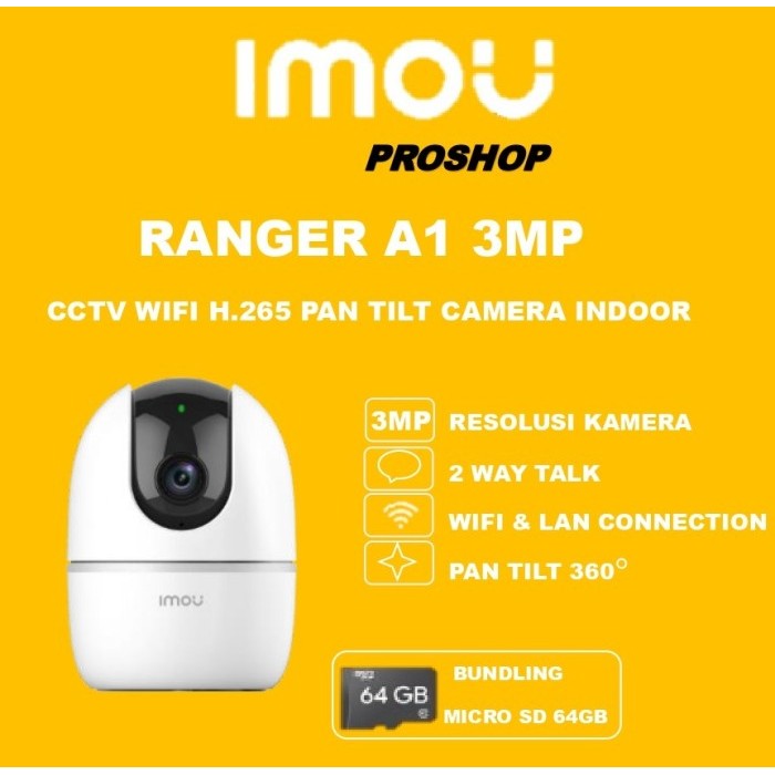 Jual Ip Camera CCTV Wifi Imou Ranger 2C Two way talk A1 A2 Garansi ...