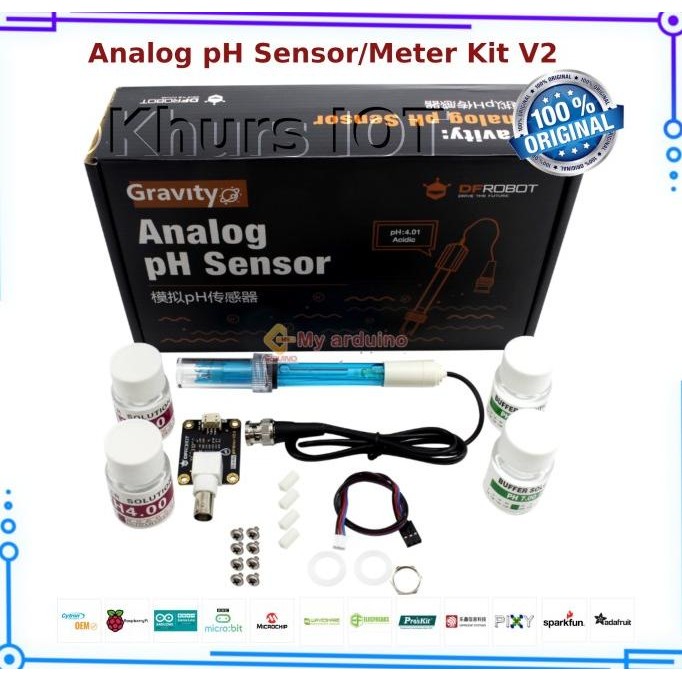 Jual DFRobot : Analog pH Sensor / Meter Kit V2 | Shopee Indonesia
