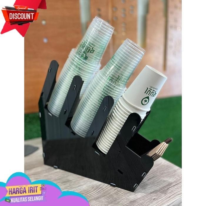 Jual TODAY RAK ORGANIZER PAPER CUP / DISPENSER PAPPER CUP / RAK PAPER ...