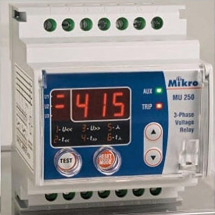 Jual Mikro Mu 250 3Phase Voltase relay 415V | Shopee Indonesia