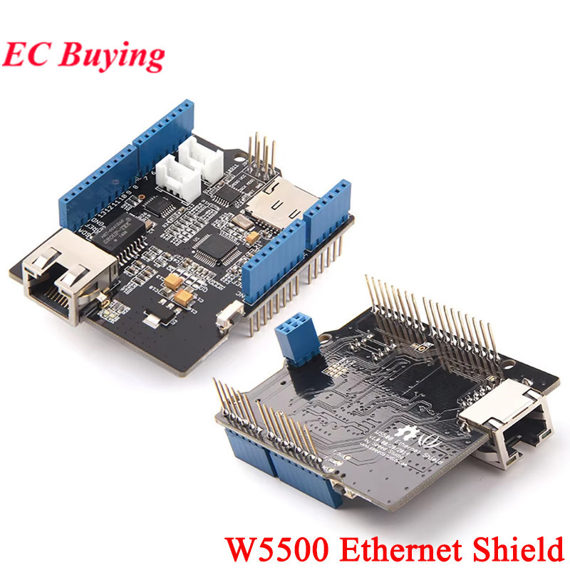 Jual JETS W5500 Ethernet Shield Ethernet Control Controller Expansion Board Module IoT for ...