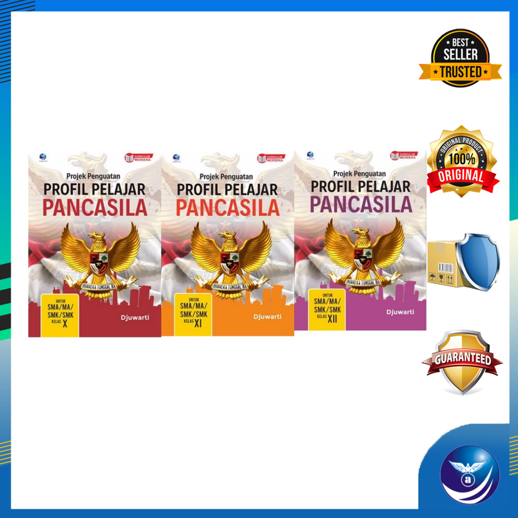 Jual Buku Projek Penguatan Profil Pelajar Pancasila Untuk SMA/MA/SMK/MAK Kelas X, XI, XII ...