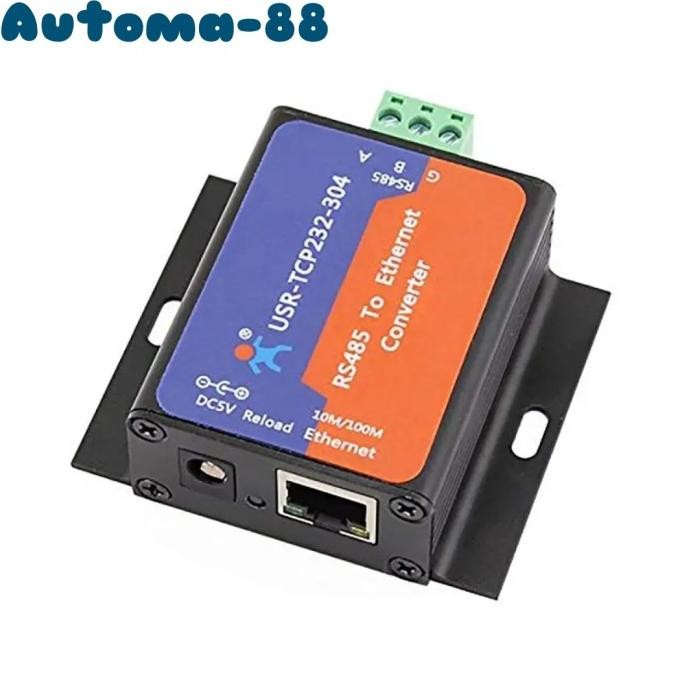 Jual USR-TCP232-304 Serial RS485 to Ethernet RJ45 Modbus TCP IP to Serial Server Converter ...