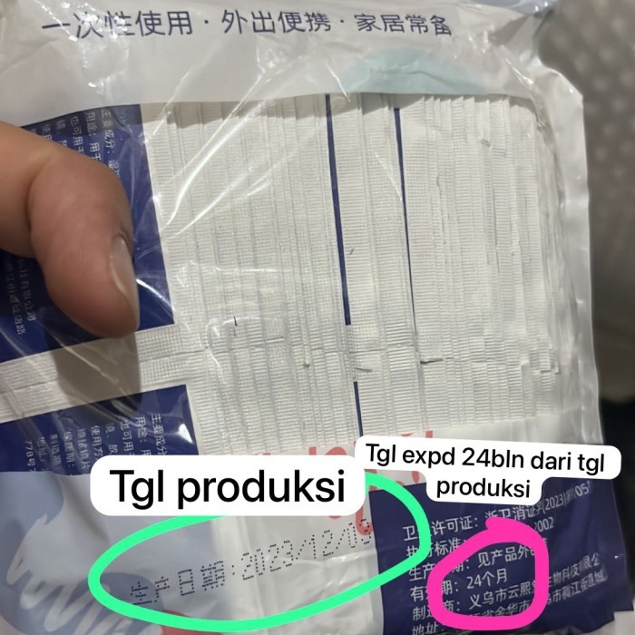 Jual HARGA SPESIAL 100PCS TISU LENSA/KACAMATA SEKALI PAKAI LENSA KAIN ...