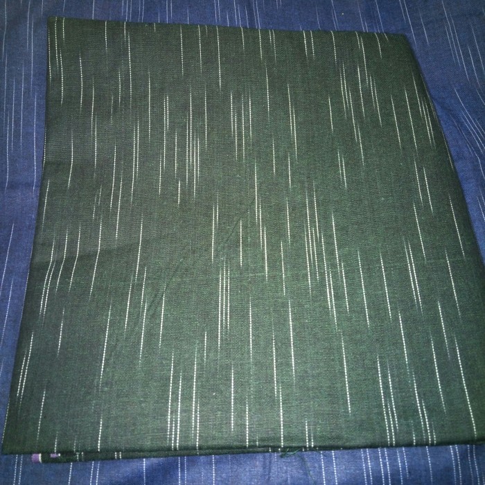 Jual Bahan Kain Tenun Lurik Atbm Lurik Grimis Ijo Botol Adat Kebaya ...