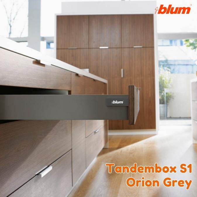 Jual CO BLUM TANDEMBOX S1 Orion Grey 500 mm 30 kg BLUMOTION / Box ...