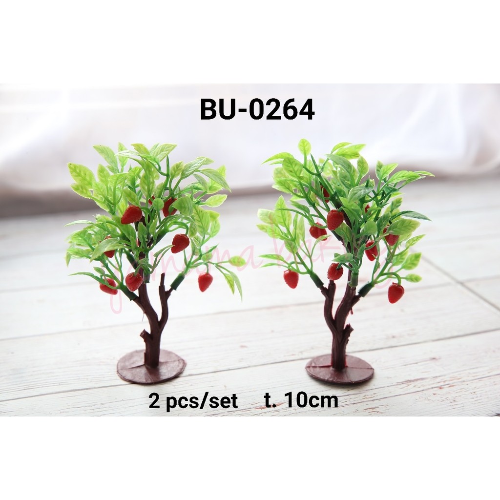 Jual BU-0264 Topper hiasan kue tart cake rumput bunga daun tanaman ...
