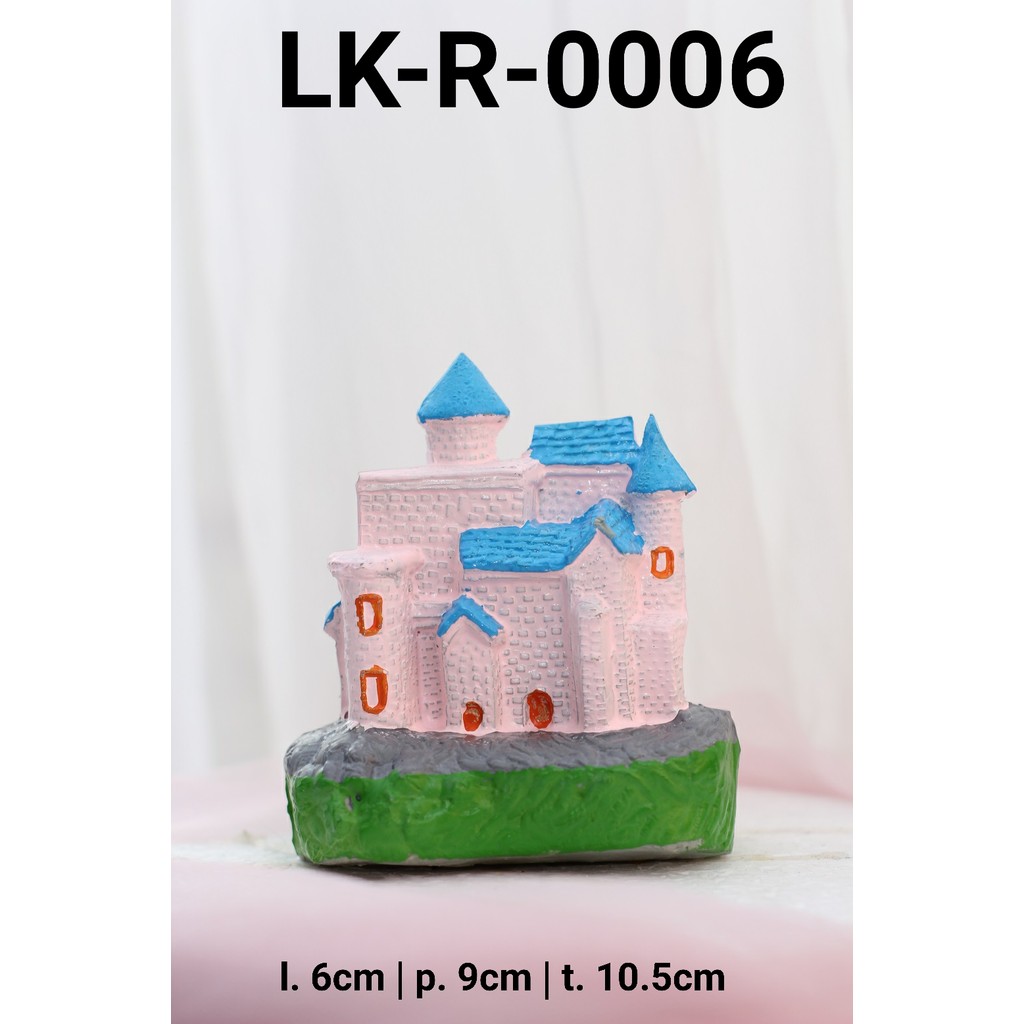 Jual LK-R-0006 Topper mainan Lain2 Lokal Rumah eropa B (MAINAN LOKAL ...