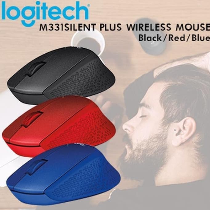 Jual Mouse Logitech Wireless M331, M 331 / Silent Mouse Logitech ...