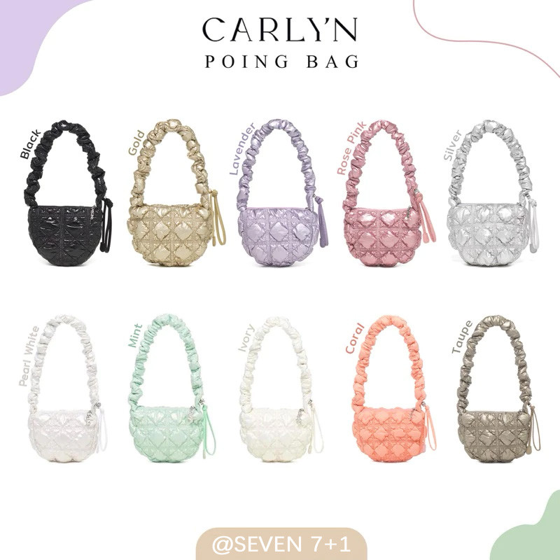 Jual 100% ORIGINAL TAS CARLYN KOREA BAG POING READY STOCK | Shopee ...